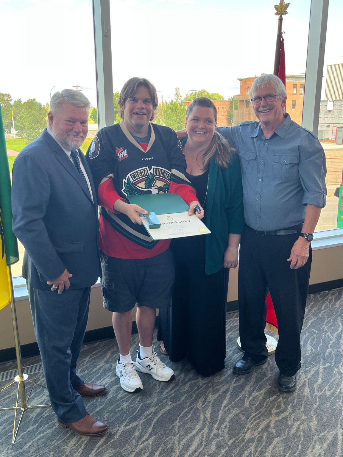 Coronation Medal Recipient Gloria Mahaussier | MP Randy Hoback
